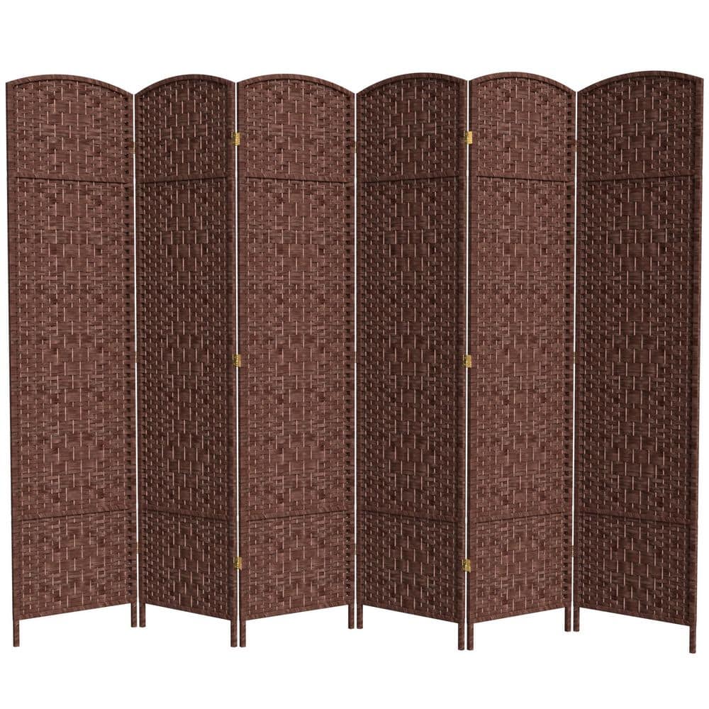 Reviews for Red Lantern 7 ft. Dark Red 6-Panel Room Divider | Pg 1 ...