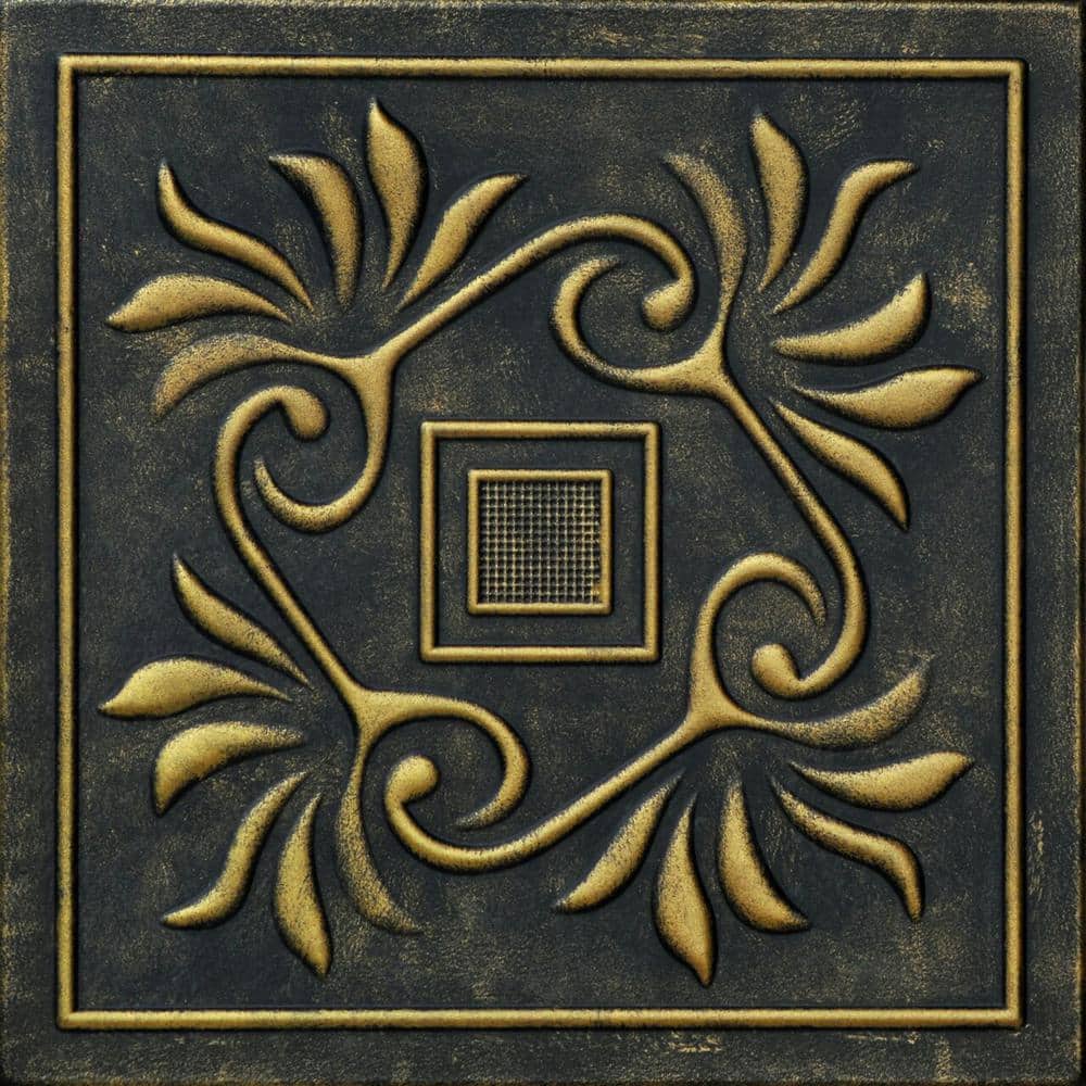 Reviews for A La Maison Ceilings Cockatoos Black Brass 1.6 ft. x 1.6 ft ...