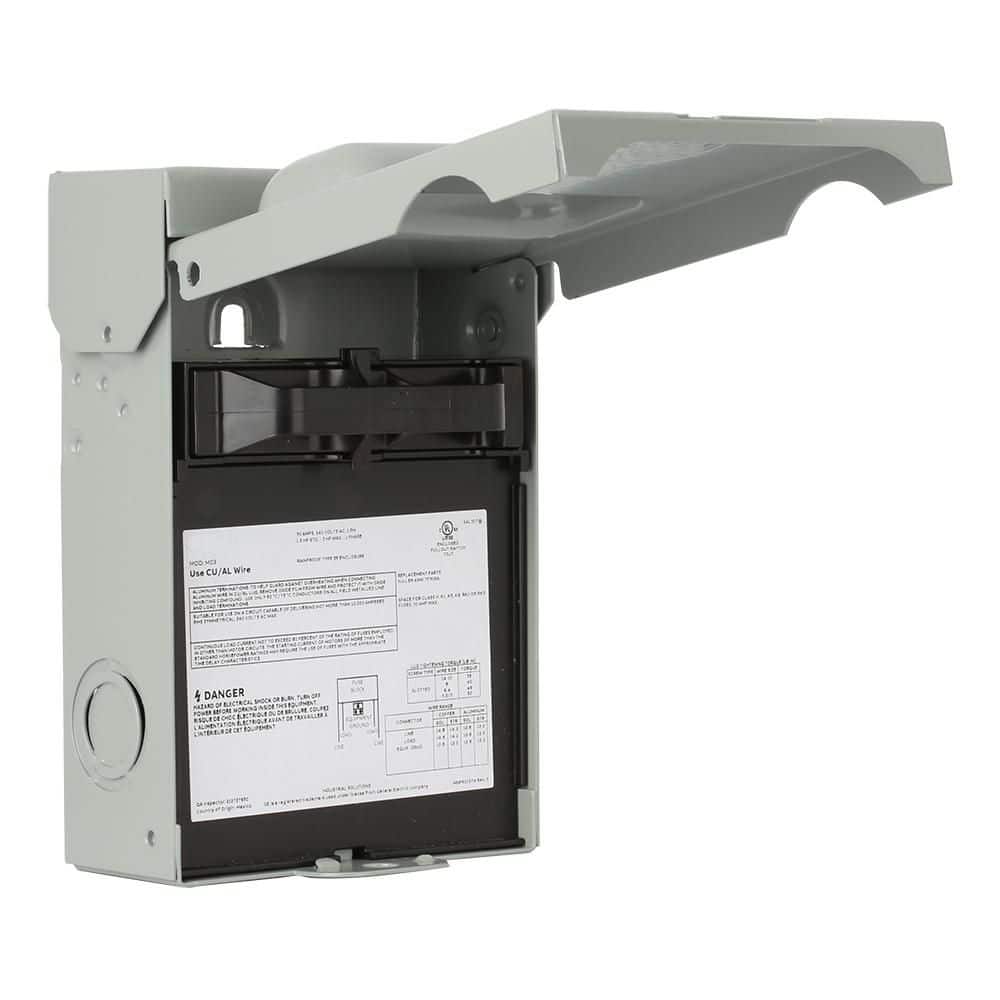 Midwest Electric Products 30-Amp 120/240-Volt Fused AC Disconnect ...