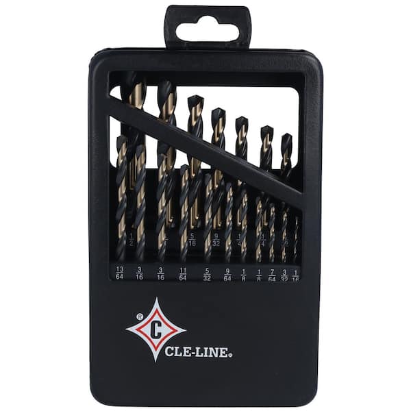 CLE-LINE 1878 HSS Heavy Duty 18-Piece Metal Case C18132 - The Home Depot