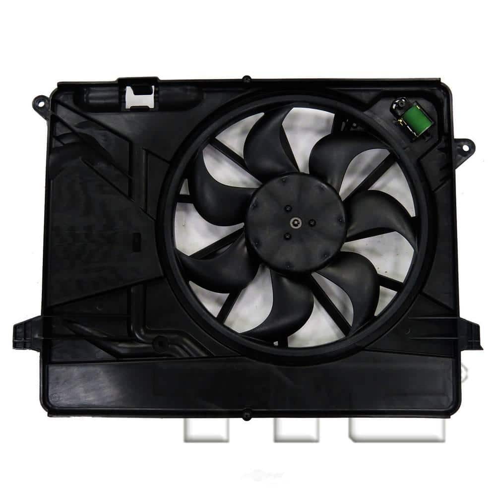 TYC Dual Radiator and Condenser Fan Assembly 623550 - The Home Depot