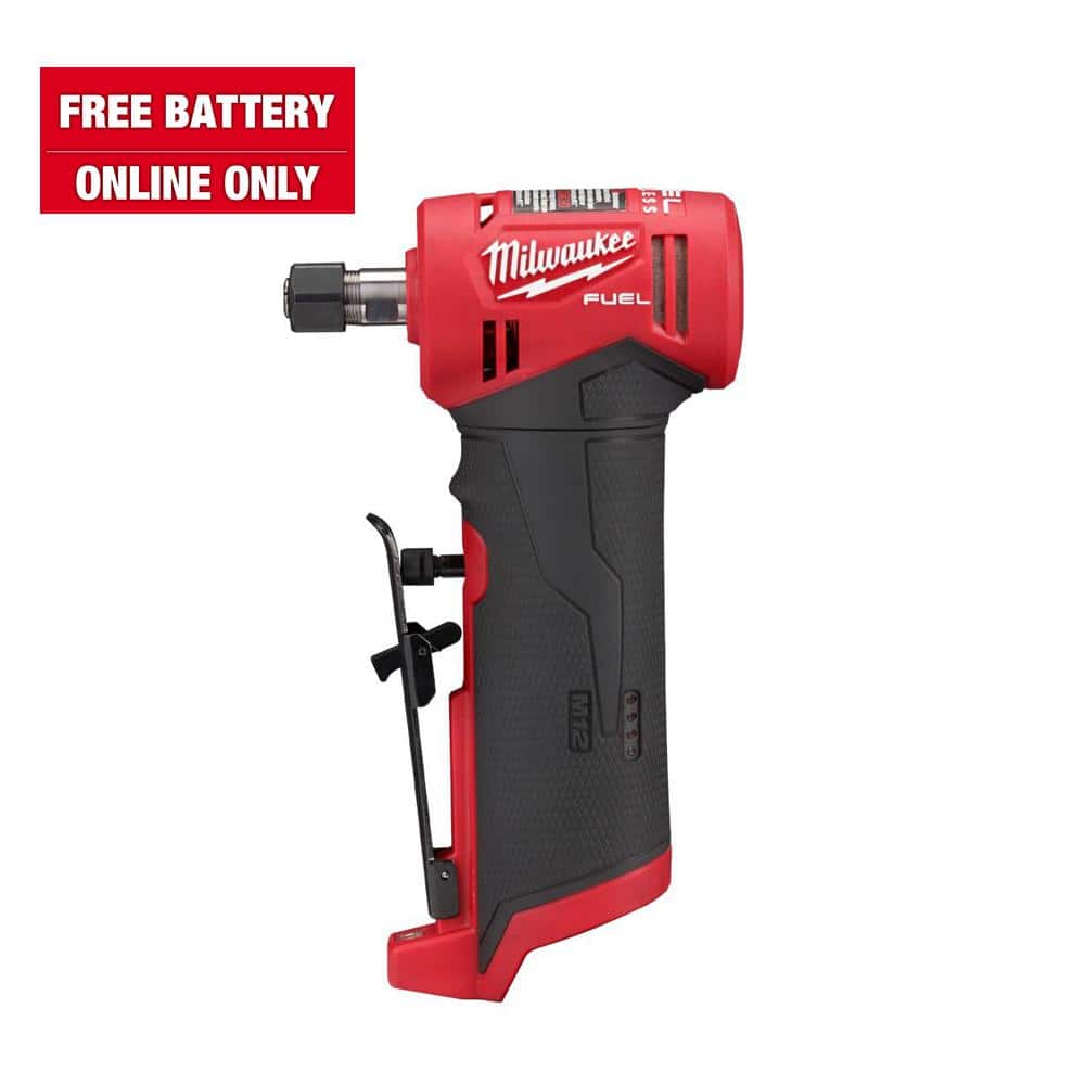 Milwaukee M12 FUEL 12V Lithium-Ion Brushless Cordless 1/4 in. Right ...