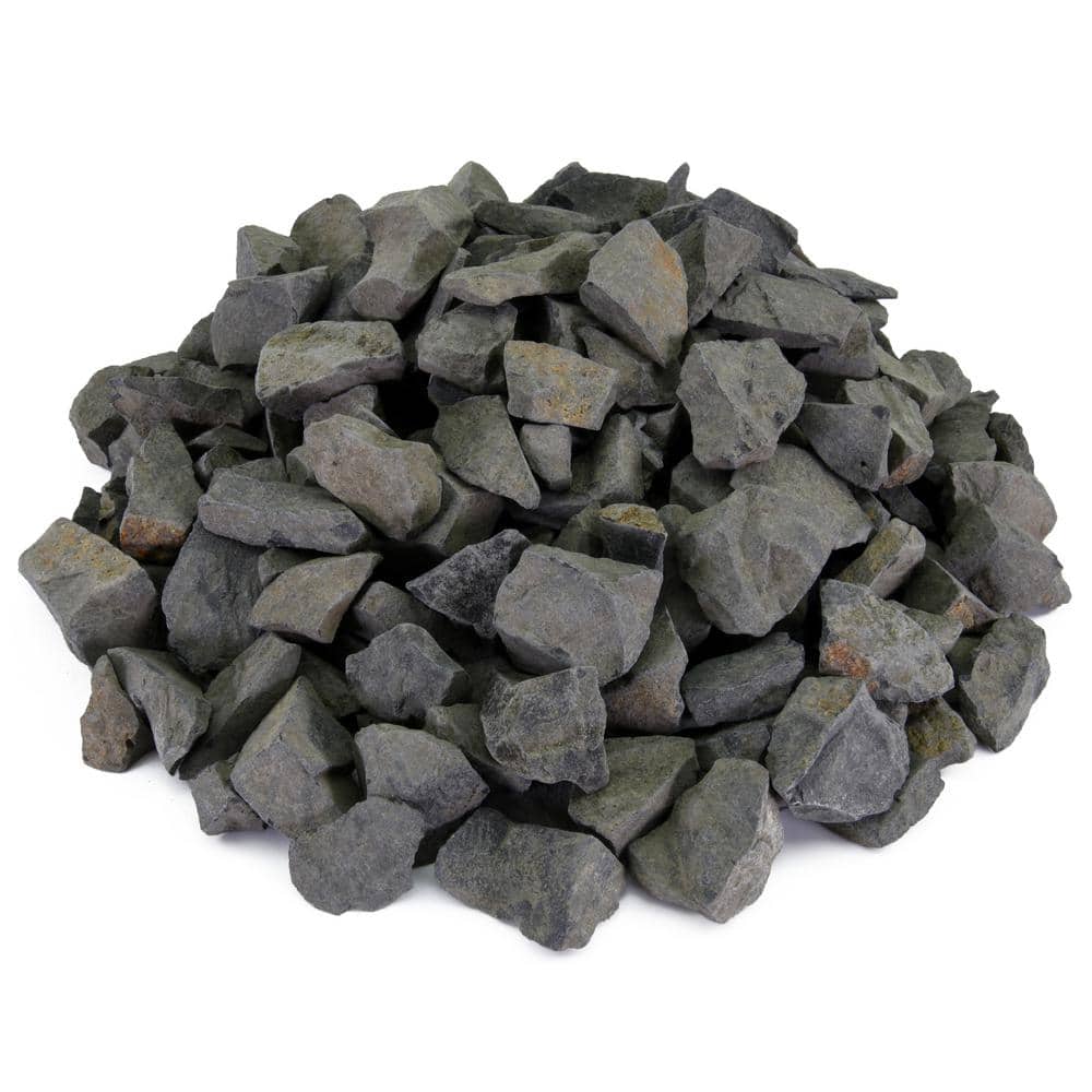 Yard Elements 0.25 cu. ft. 3/8 in. Indigo Premium Basalt Crushed ...