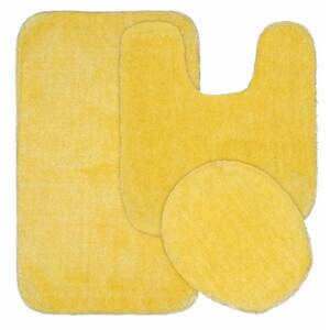 Garland Rug Traditional Rubber Ducky Yellow 21 in. x 34 in. Solid Plush ...