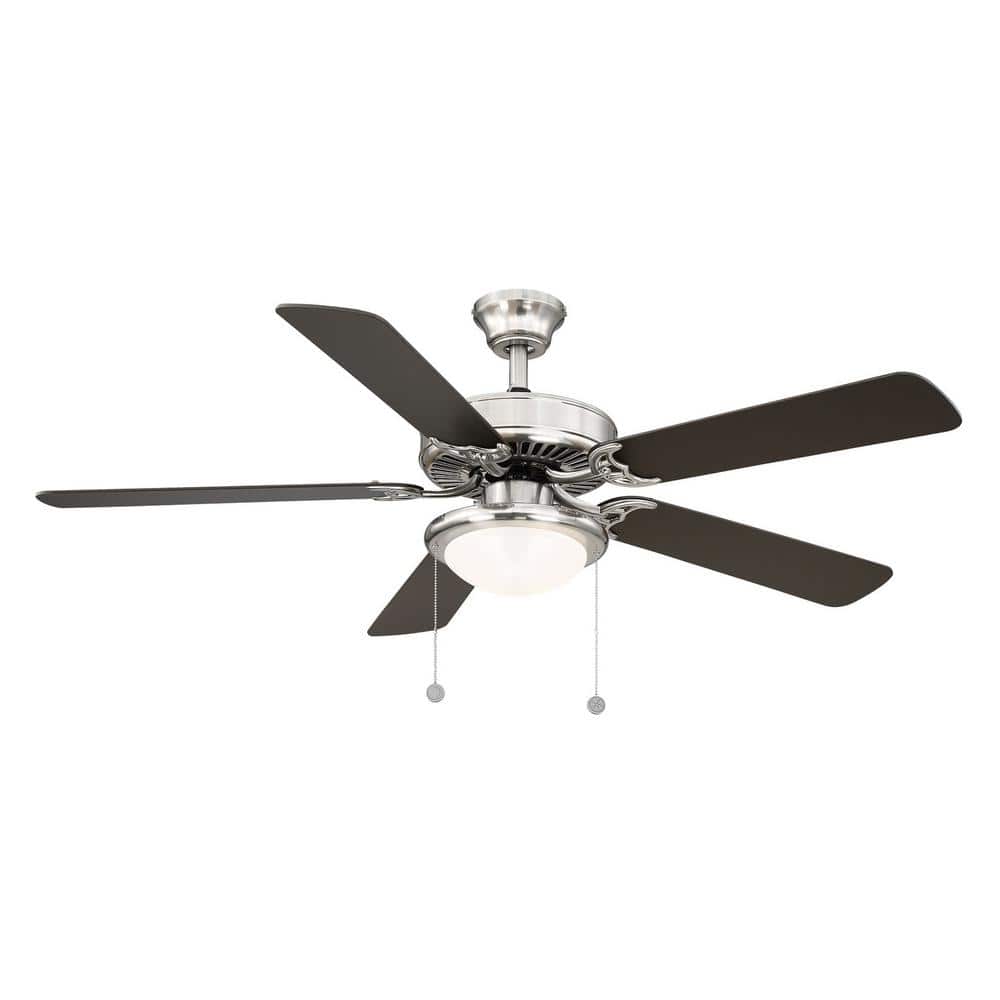 Reviews for Hampton Bay Trice 52 in LED Brushed Nickel Ceiling Fan | Pg ...