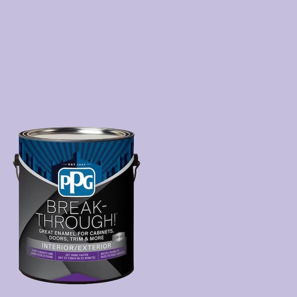 Reviews for Break-Through! 1 gal. PPG1247-4 Purple Dragon Satin Door ...