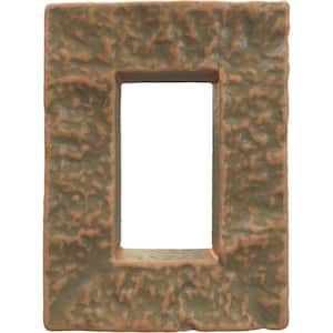 Ply Gem 8.18 in. x 7.18 in. White Large J-Block Mounting Block H ...