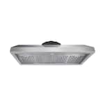 Whirlpool 36 in. Ductless Under Cabinet Range Hood with LED Light in ...