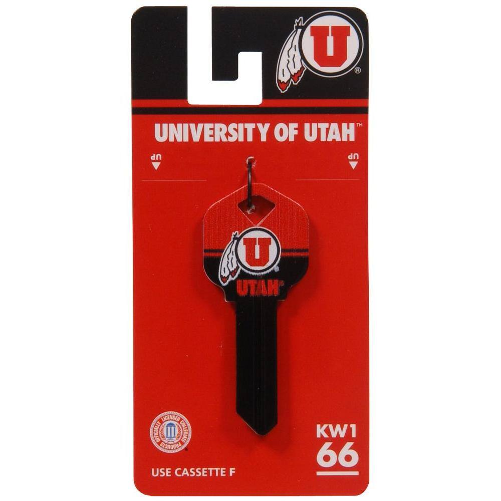 Hillman #66 NCAA Utah Utes Key Blank 89820 - The Home Depot