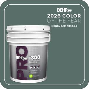BEHR PRO 5 gal. #N430-6A Hidden Gem Satin Exterior Paint PR64305 - The ...