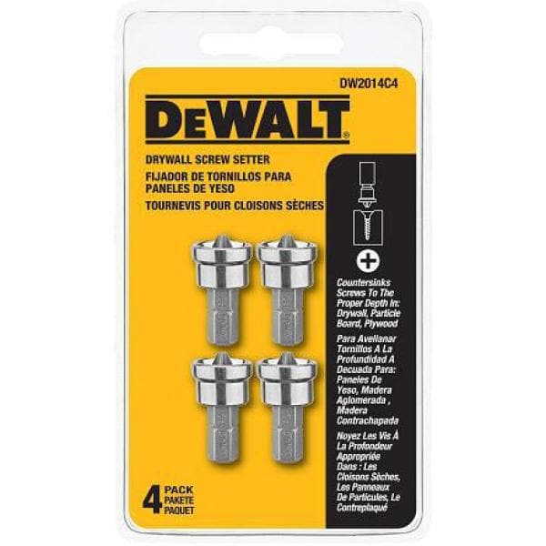 DEWALT Drywall Screw Setter 4 Pack DW2014C4 The Home Depot
