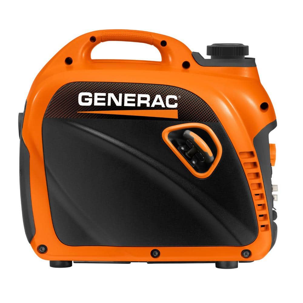Generac 2500 Watt Recoil Start Gasoline Portable Generator Inverter w ...
