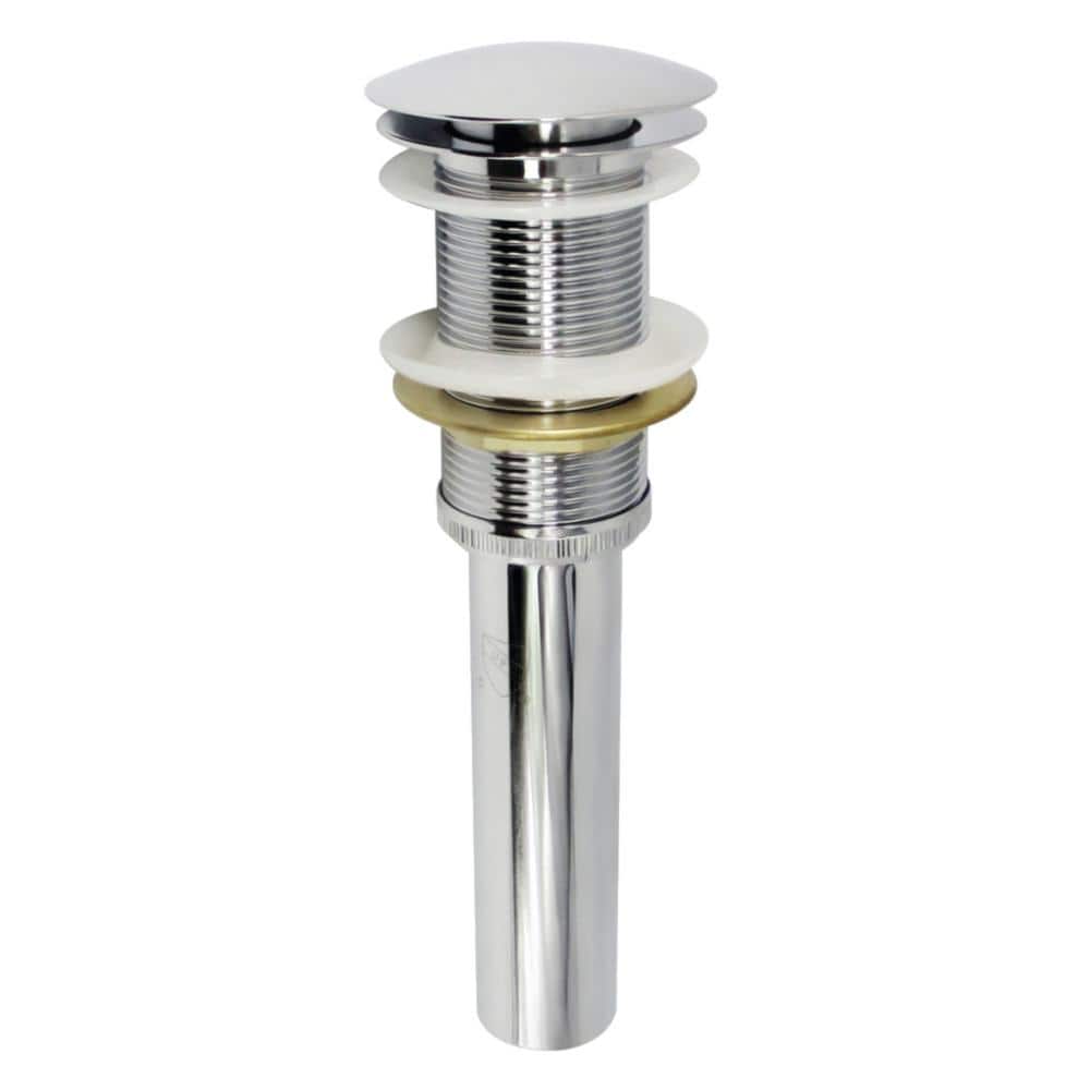 Kingston Brass Coronet Push Pop-Up Bathroom Sink Drain in Polished ...