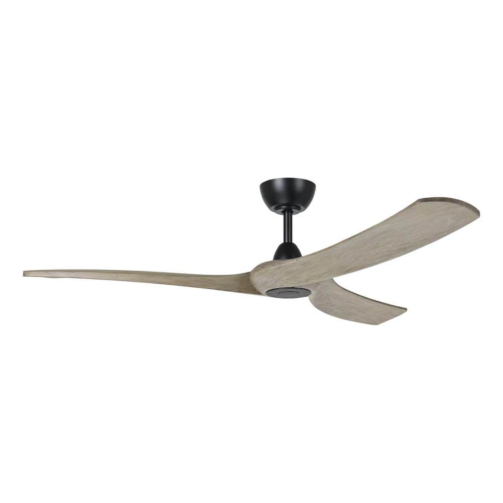 Eglo Williwaw 60 in. Outdoor Nickel Ceiling Fan 235370-6032A - The Home ...