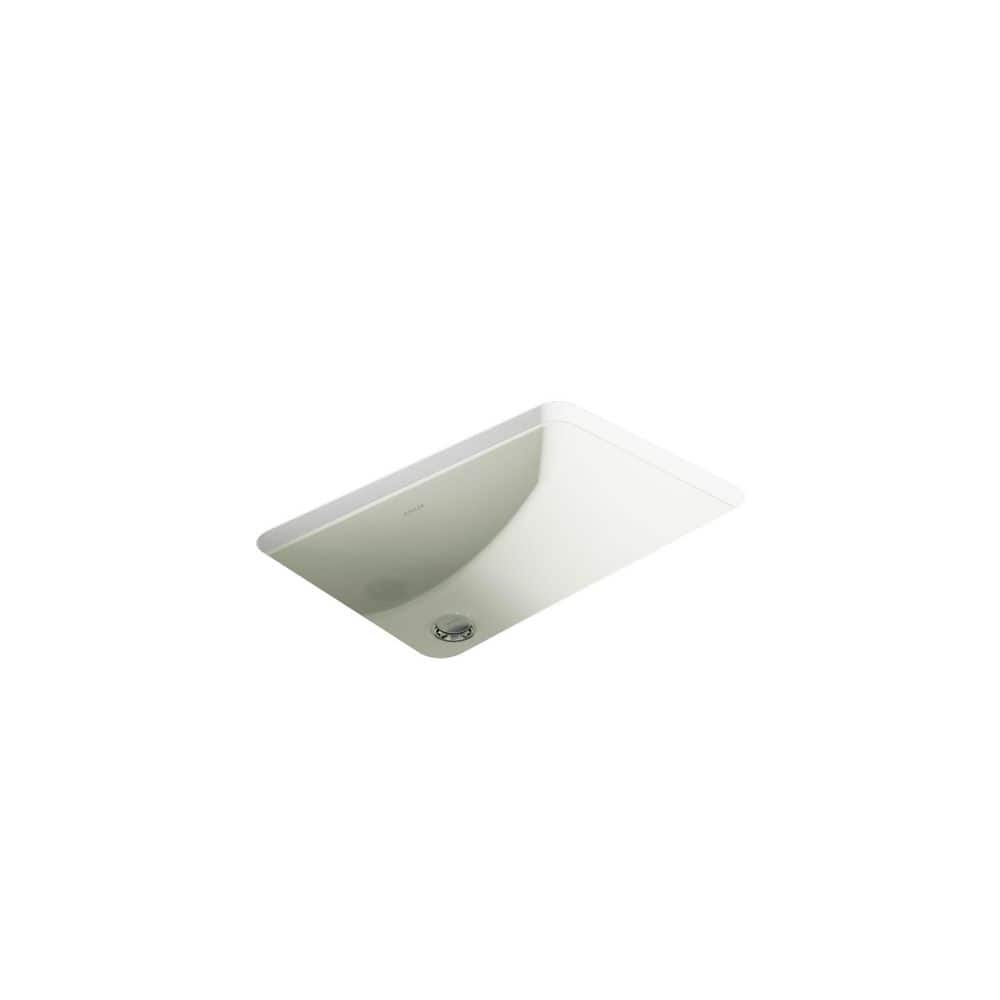 KOHLER Ladena 20 7/8 in. Undermount Bathroom Sink with Overflow Drain ...
