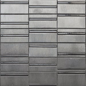 Ivy Hill Tile Magnitude Echo Gray 4 in. x 8 in. Polished Ceramic Subway ...