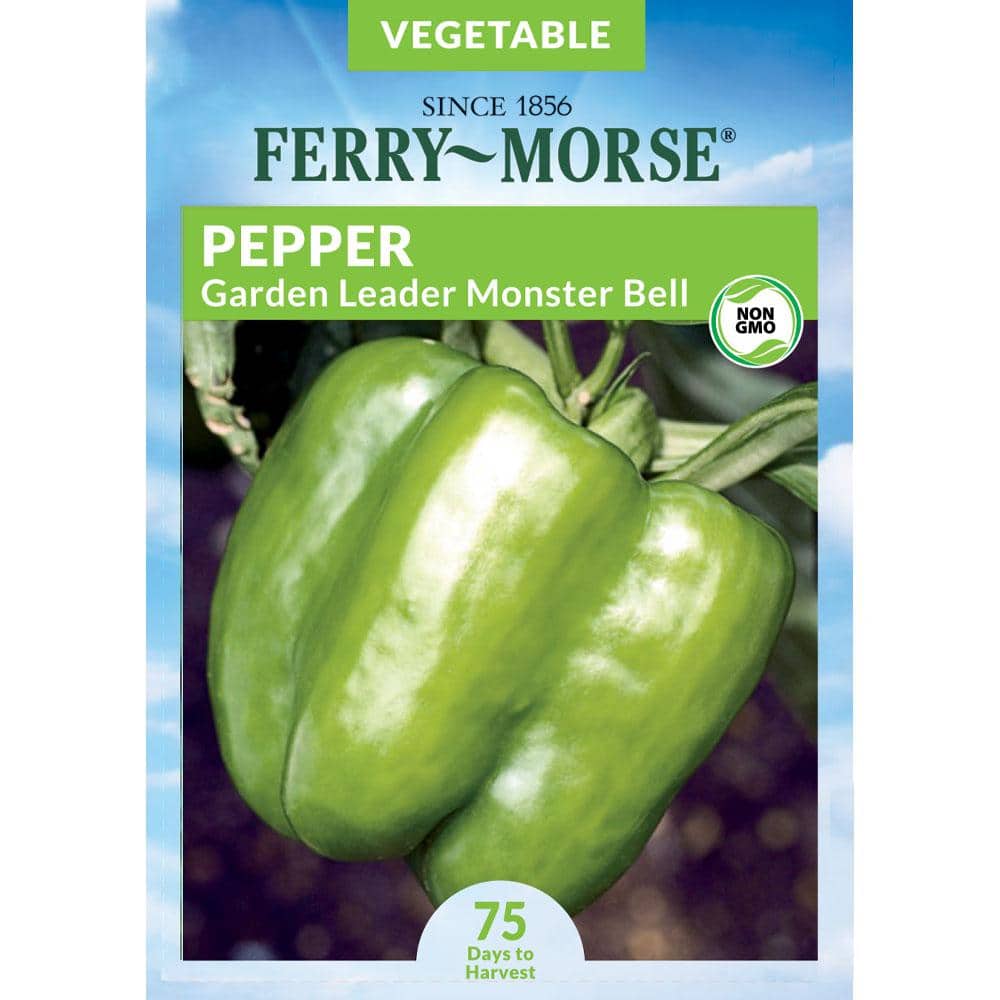 Ferry-Morse Pepper Garden Leader Monster Bell Giant Fruit Seed 4096 ...