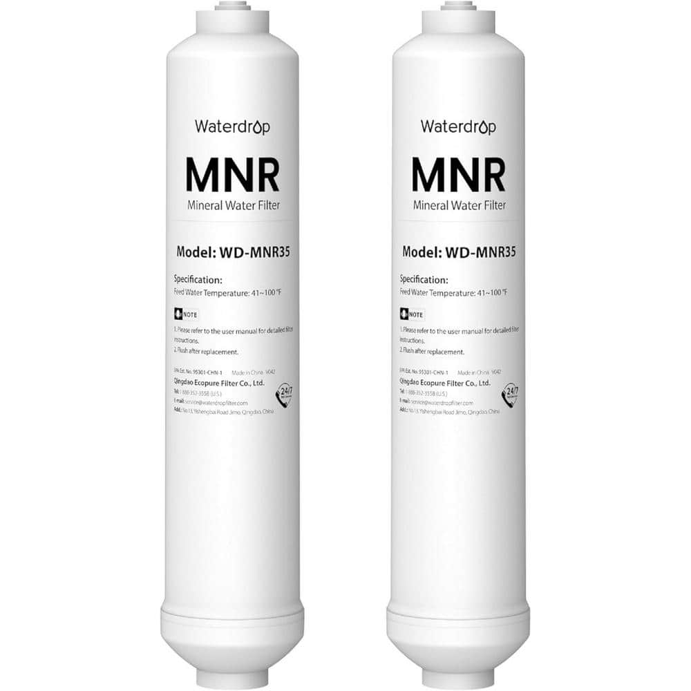 Waterdrop WD-MNR35 Remineralization Filter, Filter for Undersink ...