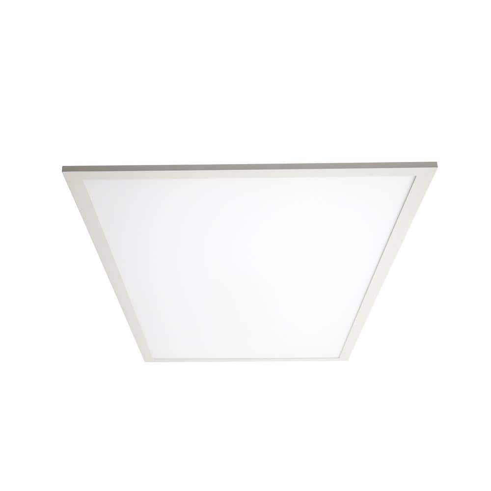 Sylvania 2 ft. x 4 ft. 32-Watt White Integrated LED Edge-Lit Panel ...