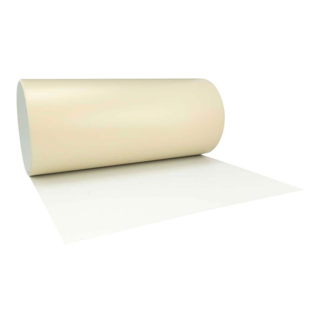 Gibraltar Building Products 24 in. x 50 ft. Almond Over Birch White ...