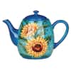 Certified International Golden Sunflowers 1-Cup Multicolor Earthenware ...