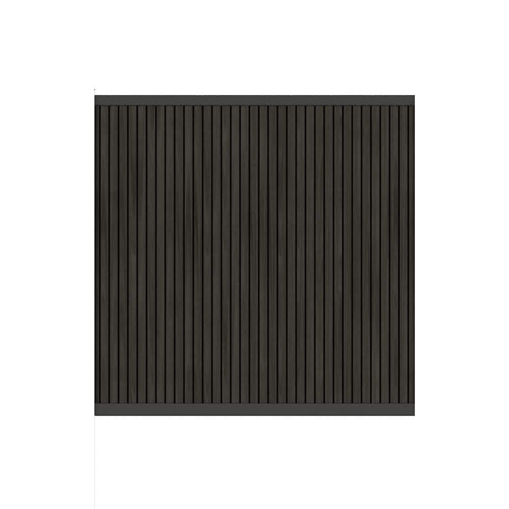 NewTechWood UltraEasy 6 ft. x 6 ft. Indian Ebony Composite European ...