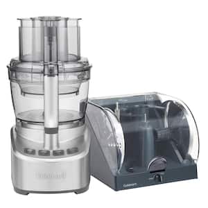 Cuisinart Elemental 13-Cup 3-Speed Silver Food Processor and Dicing Kit FP-13DSV