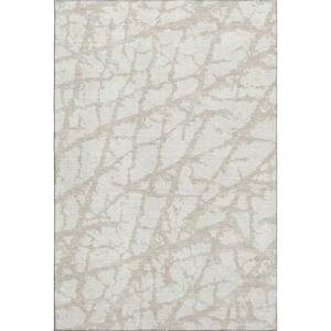 Addison Rugs Mayfield Premium Machine Washable Abstract AMF972 Ivory 8 ...