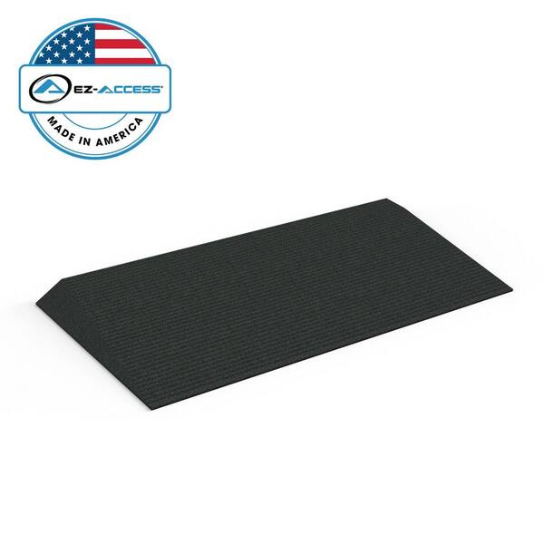 EZ-ACCESS TRANSITIONS 14 in. L x 40 in. W x 1.5 in. H Angled Entry Door ...