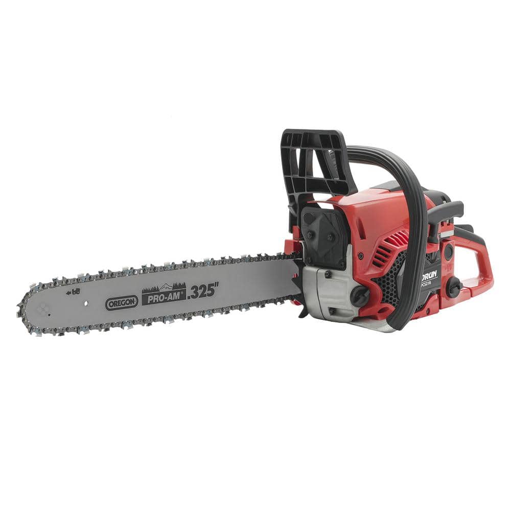 PRORUN 45cc 18-in. 2-Cycle Gas-Powered Chainsaw PCS218 - The Home Depot