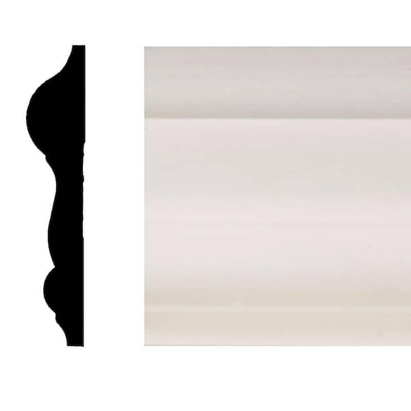 Builder's Choice LWM 297 5/8 in. x 3 in. MDF Chair Rail Moulding ...