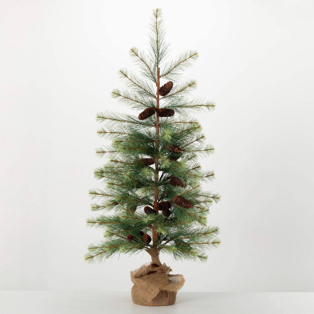 SULLIVANS 50 in. Artificial Small Black Hill Pine Christmas Tree TR1227 ...
