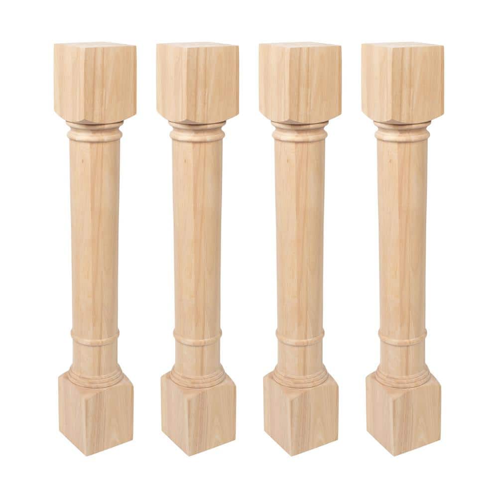 American Pro Decor 35.25 in. x 5 in. Unfinished Solid North American ...