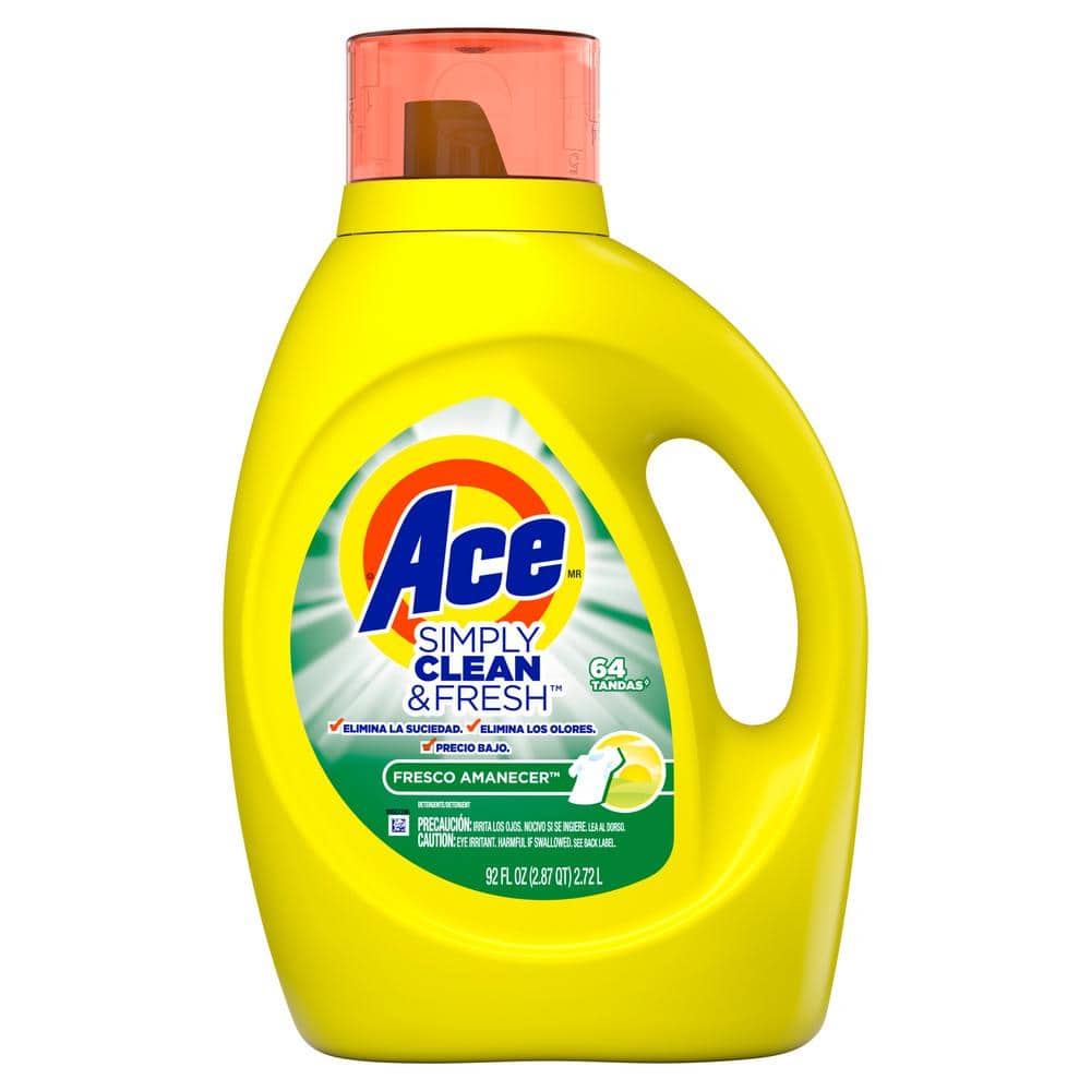 Ace 92 oz. Simply Clean and Fresh Fresco Amanecer Scent Liquid Laundry ...