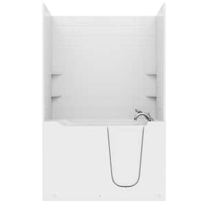 Universal Tubs Nova Heated Series 29 in. x 52 in. Left Drain Air Jetted ...