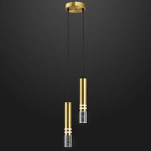 ZHLWIN Home Lighting 6W 1-Light Black Modern Crystal Integrated LED ...