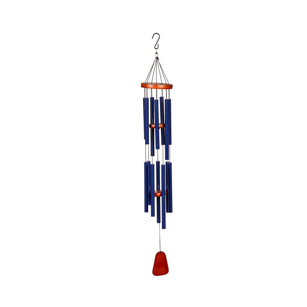 Evergreen Enterprises 40 in. Avria Hand Tuned Metal Wind Chime, Clair ...