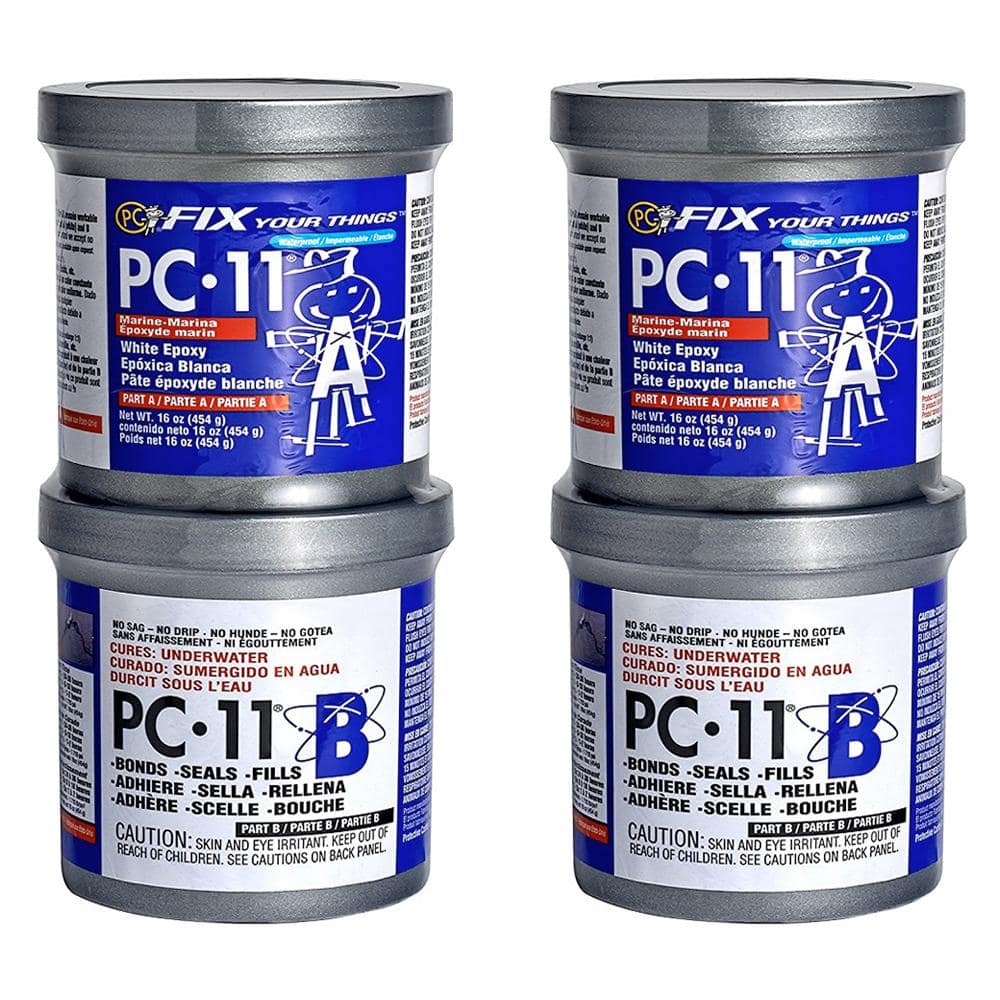 PC Products PC-11 1 lbs. Paste Epoxy, 2-Pack 62118 - The Home Depot
