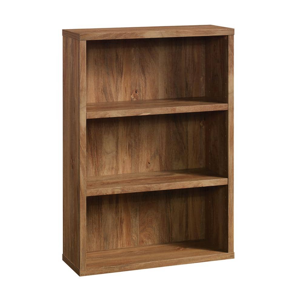 SAUDER 44.134 in. Sindoori Mango 3-Shelf Standard Bookcase 427264 - The ...