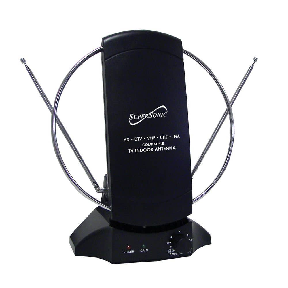 Supersonic UHF/VHF HDTV Digital Amplified Indoor Antenna SC-605 - The ...