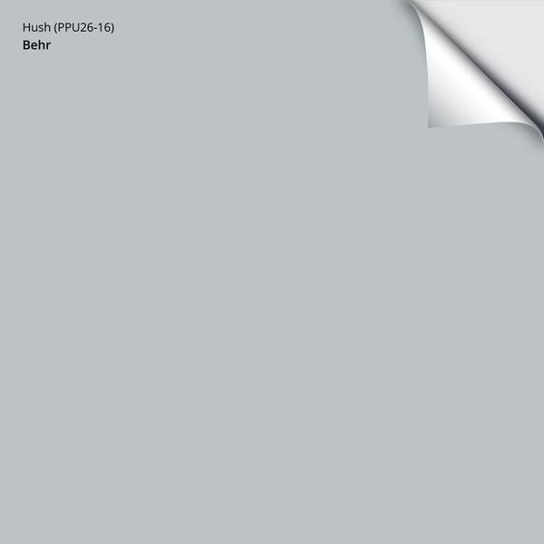 Samplize Match of Behr Hush (PPU26-16): 12 in. x 12 in. Peel and Stick ...