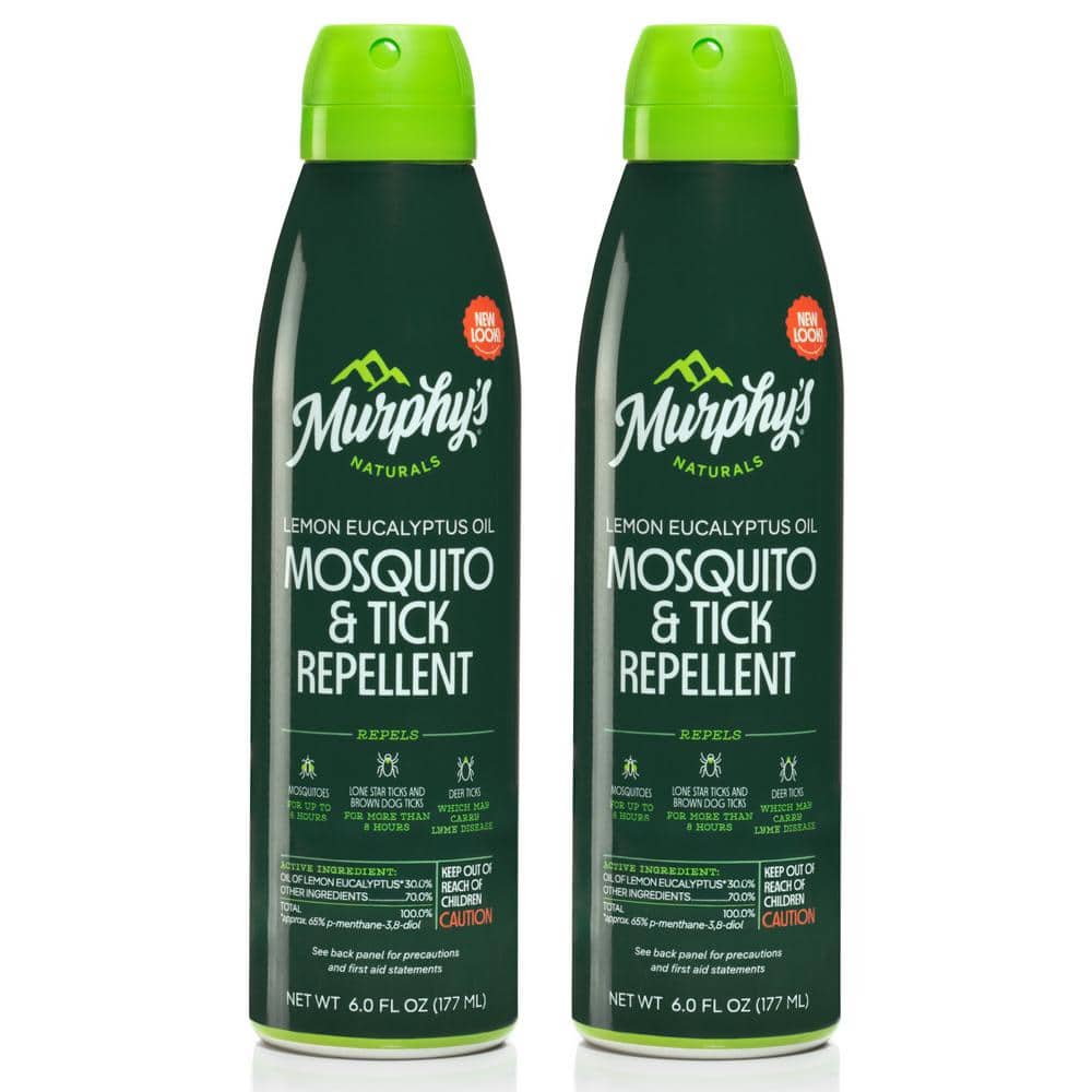 MURPHY'S NATURALS Natural Lemon Eucalyptus Oil Mosquito and Tick ...