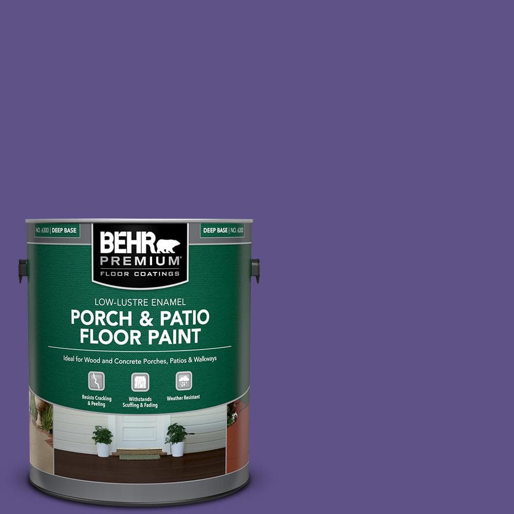 BEHR PREMIUM 1 gal. #P560-7 Kings Court Low-Lustre Enamel Interior ...