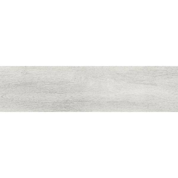 EMSER TILE Cabin Denali Matte 5.91 in. x 23.62 in. Porcelain Floor and ...