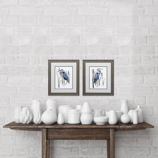 Paragon 2 Piece Framed Canvas Transfer Coastal Art Print 22 in. x 19 in ...