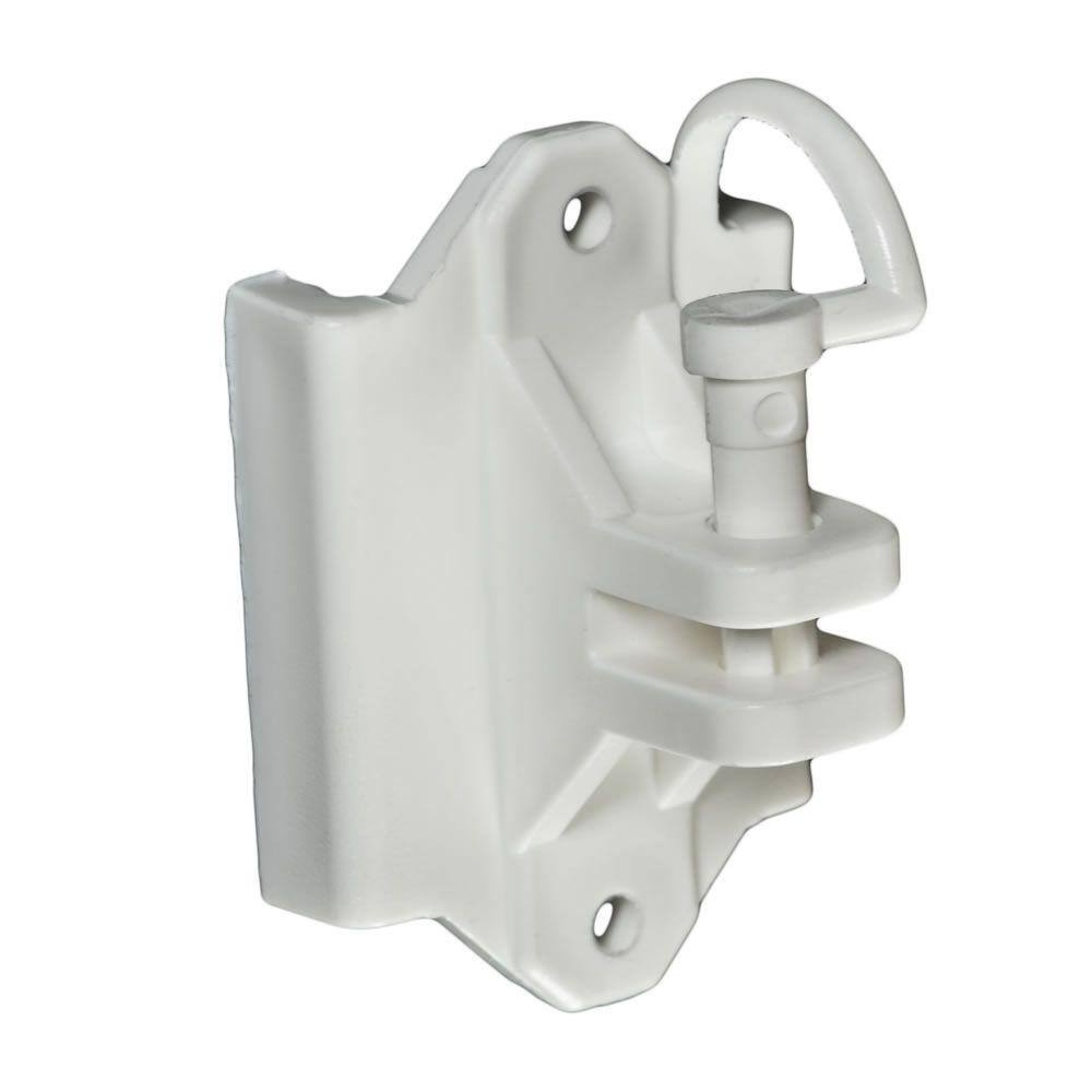 Zareba White Pin-Lock Wood and T-Post Insulator IWTPLW-Z - The Home Depot