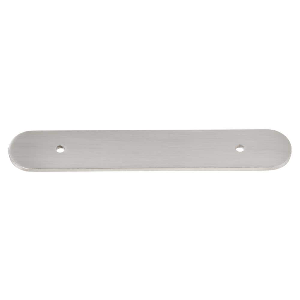 GLIDERITE 6 in. Rounded Cabinet Backplate 3-3/4 in. Center to Center ...
