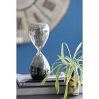 A & B Home Peelus Jade Sand, Clear Decorative Hour Glasses 73770-JADE