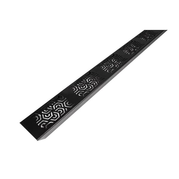 DURAL Myvario-Line 0.24" W X 2.95 " L Design grate and drain channel ...