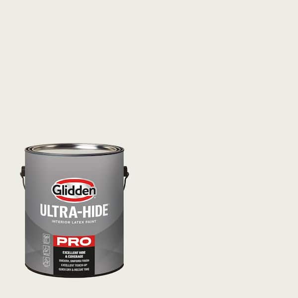 Glidden Ultra-Hide 1 gal. PPG1006-1 Gypsum Satin Interior Paint PPG1006 ...